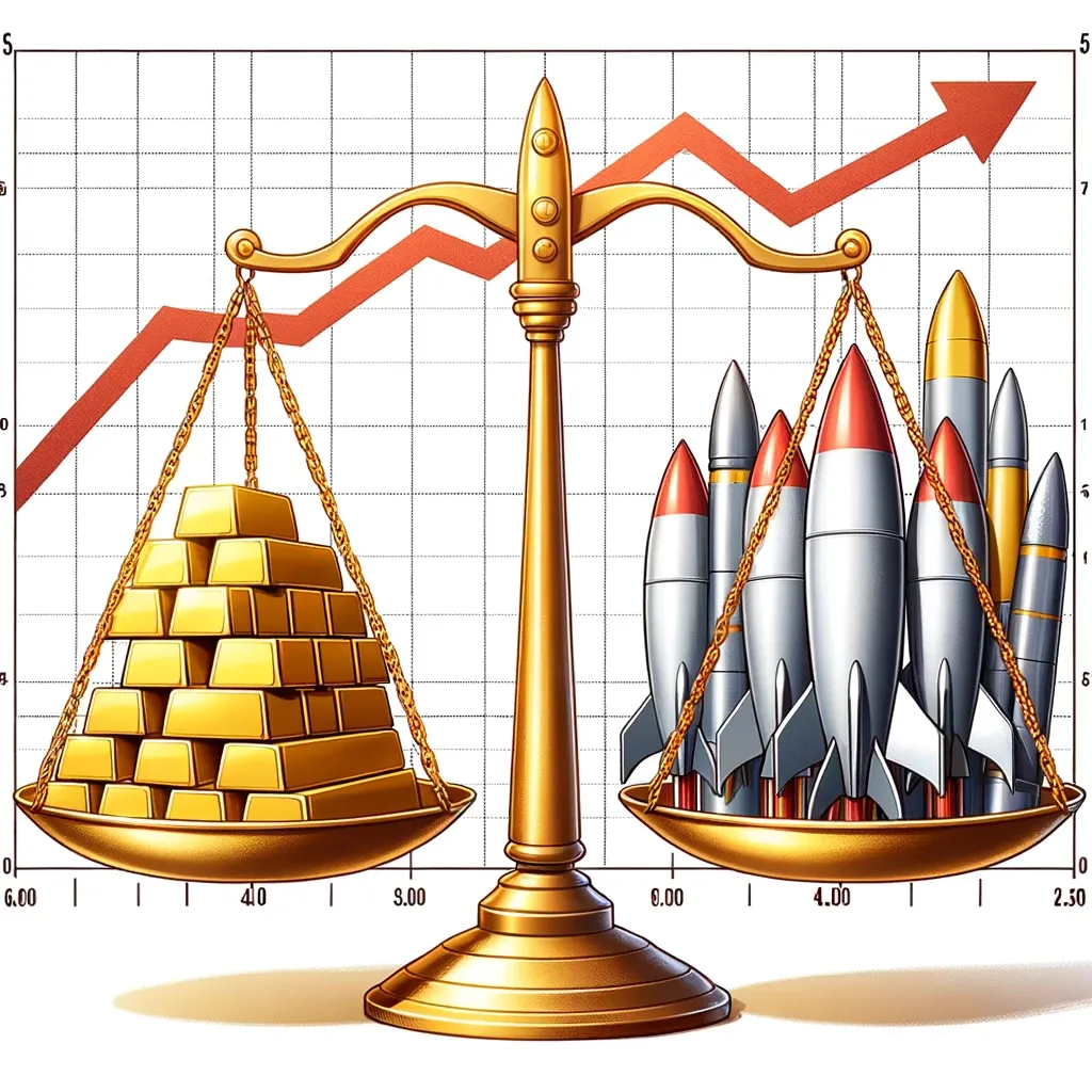 Gold Value Surges to 3-Week Peak Amid Israel-Gaza Conflict Driving Safe ...